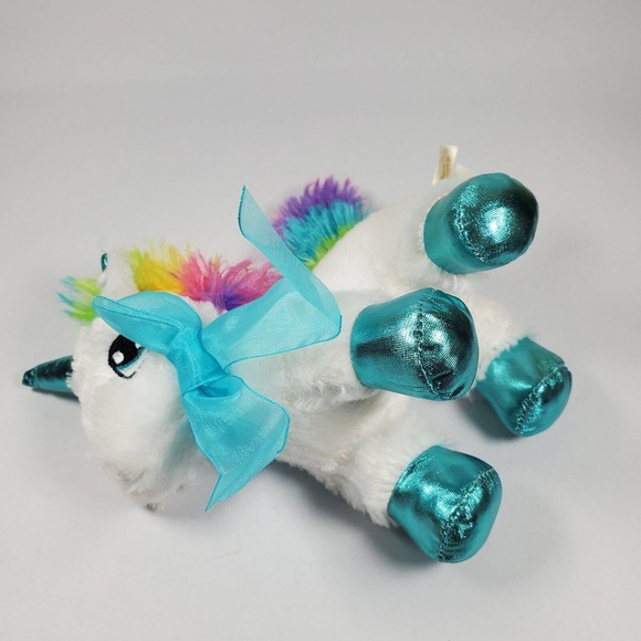 Dan Dee | Toys | Dan Dee Unicorn Plush White Rainbow Stuffed Animal 7 ...